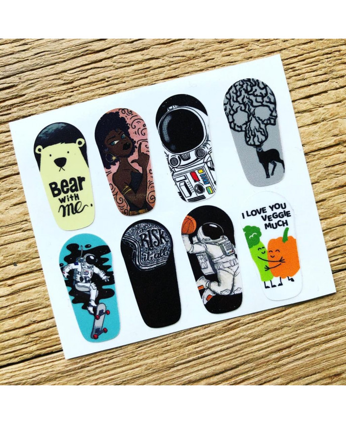 Cartoon Sticker for Dexcom G5 & G6 Transmitter_diabetis accessories